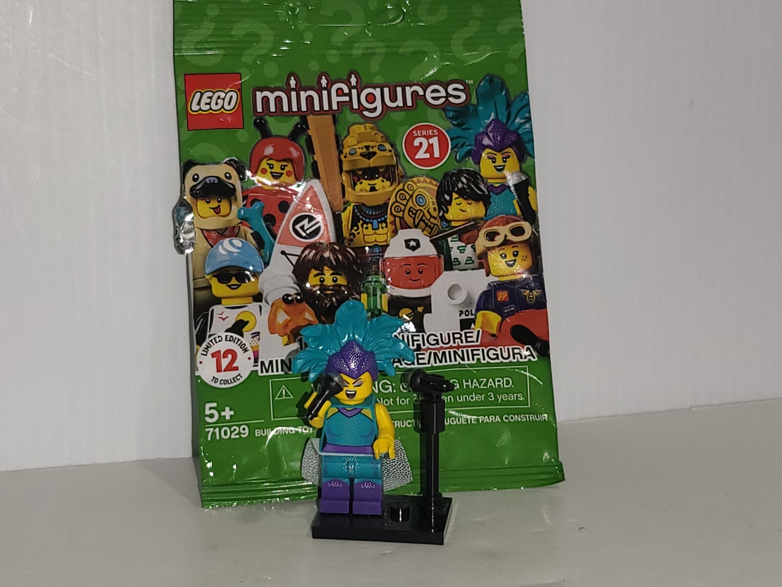 Lego Series 21 Cabaret Singer Collectible Minifigure #12 71029 | eBay