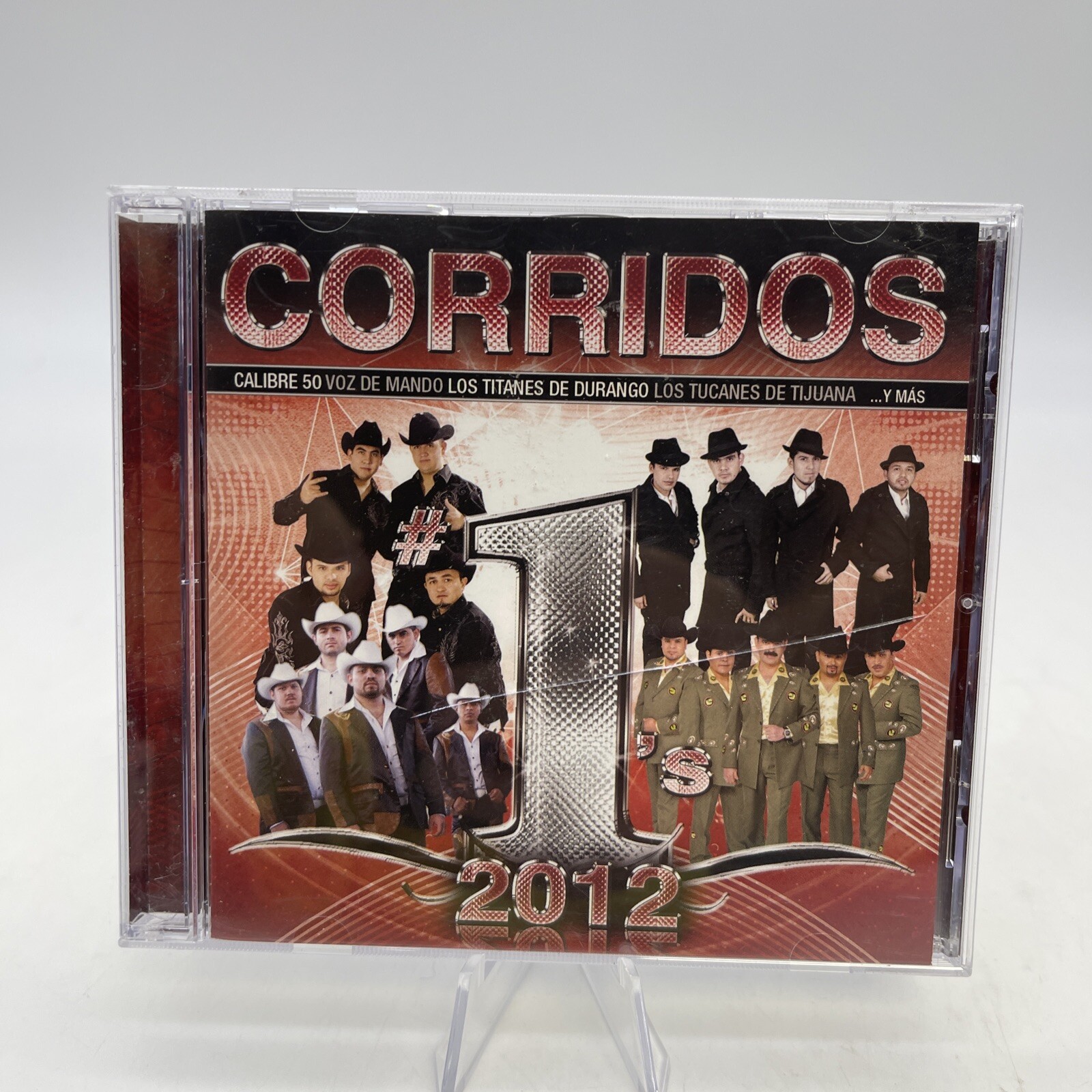 Various Artists Corridos # 1's 2012 (Audio CD) Disa Records Compilation ...