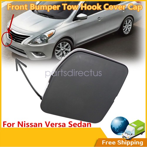 Front Bumper Tow Hook Cover Cap Fit for Nissan Versa Sedan 2016 2017 ...