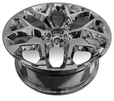 New Wheel For 2015-2018 GMC Sierra Denali 1500 22 Inch Chrome Chrome ...