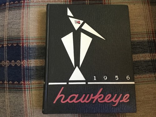 1956 University of Iowa Hawkeyes Yearbook - Alex Karras | eBay