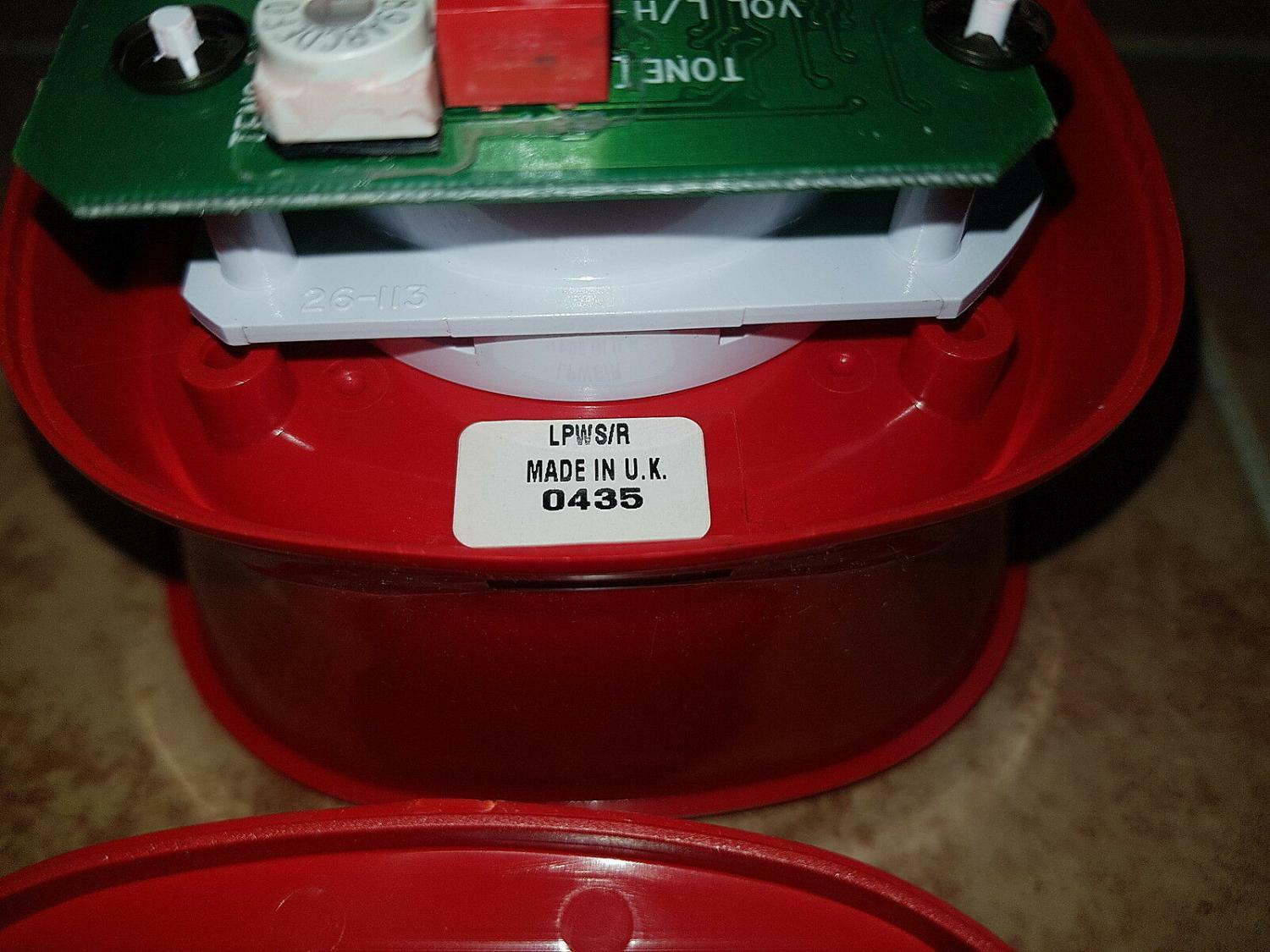 Notifier LPWS/R Wall Sounder 0435 Akustischer Alarmgeber Sirene ...