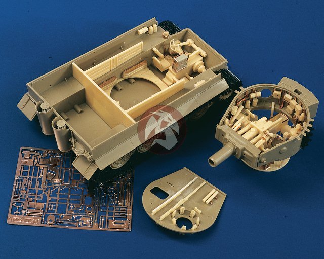 Verlinden 1 35 1/35 German Tiger I Tank Interior WWII (tamiya) 1987 ...