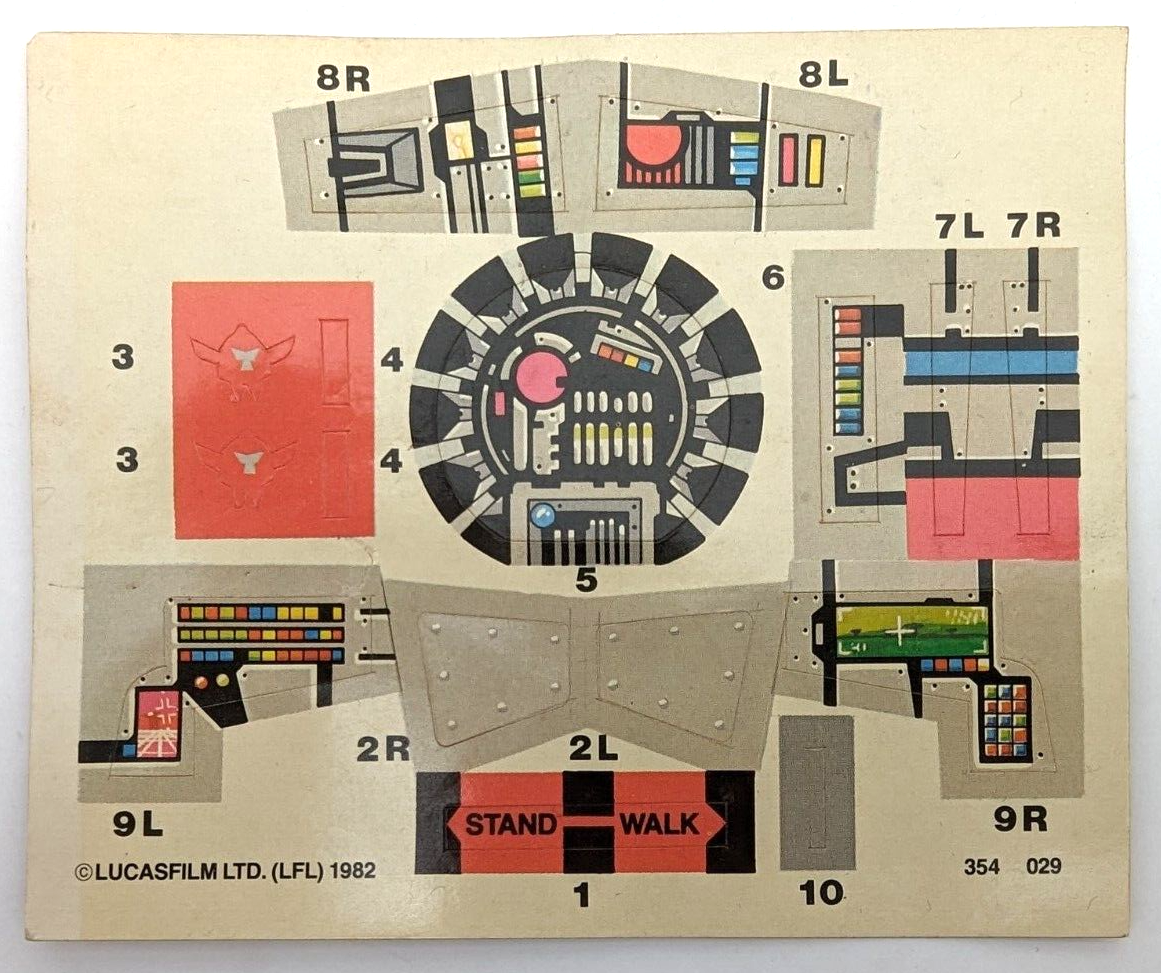 Star Wars Vintage Kenner 1982 Kenner AT-ST Scout Walker Unused in ...