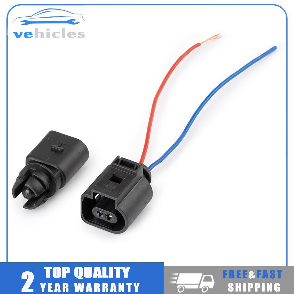 1X For Audi VW Ambient Connector Plug Wiring Harness & air temperature ...