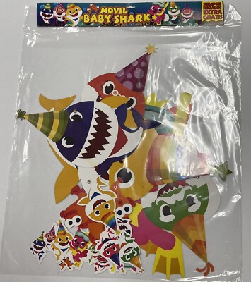 Baby Shark Carton Cutouts / Party Decoration / Móvil de decoración de ...