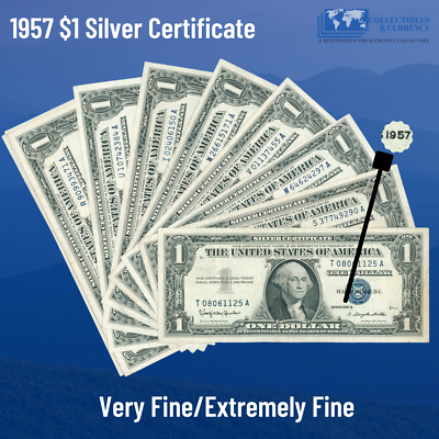 1957 Blue Seal Dollar Bill