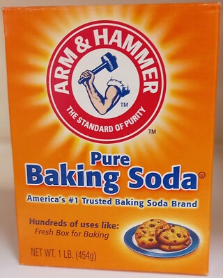ARM & HAMMER Pure Baking Soda 1 LB (454g) America's #1 Trusted Baking ...