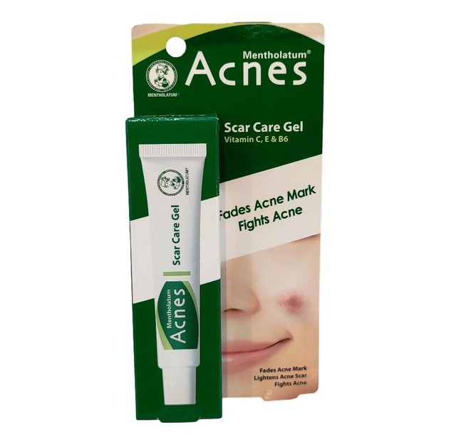MENTHOLATUM Acnes Scar Care Gel 18g - For Acne Prone Skin - Fades Acne ...