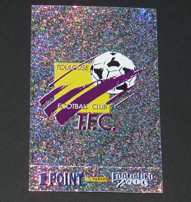 N°430 TOULOUSE TEFECE TFC STADIUM PANINI FRANCE FOOT 2000 FOOTBALL 1999 ...