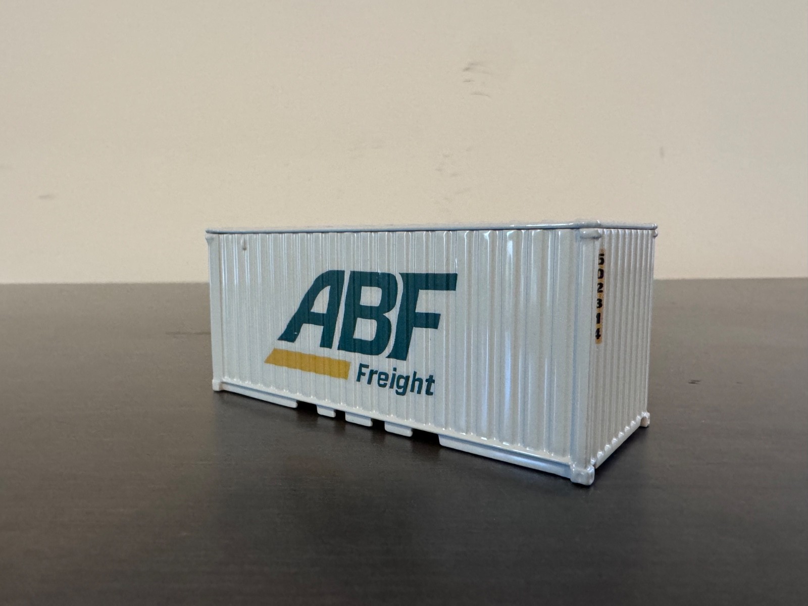 1/64 Custom DCP/First Gear Shipping Container- Gray- ABF Freight ...
