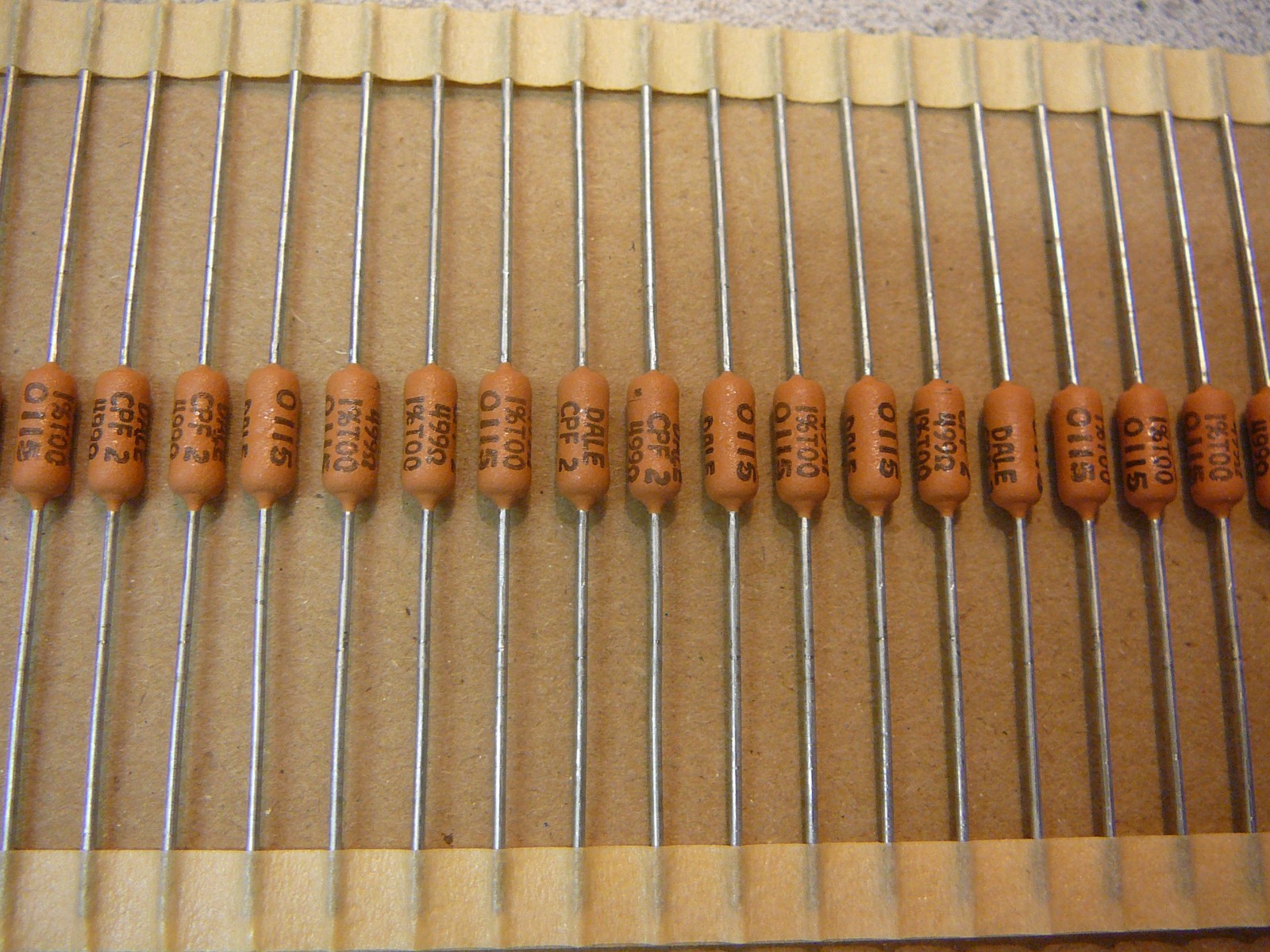 DALE CPF-2 Metal Film Resistor Industrial Power 499 Ohm 2W 1% **NEW ...
