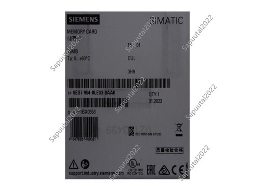1 PCS Brand New Siemens Simatic S7 Memory Card 12MB 6ES7954-8LE03-0AA0 ...