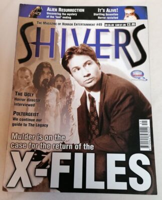 MAGAZINE - Shivers Horror Magazine #49 The X-Files Poltergeist Alien 4 ...