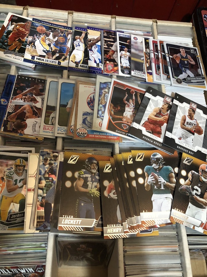 5 Row Sports Card Box Lot 5000 Cards | eBay