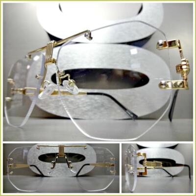 New Classic Vintage Retro Hip Hop Rapper Style Clear Lens EYE GLASSES ...