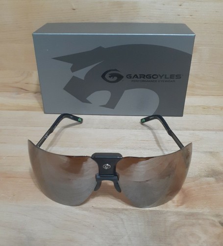 GARGOYLES CLASSIC's ARNOLD TERMINATOR brown lenses / black frames ...