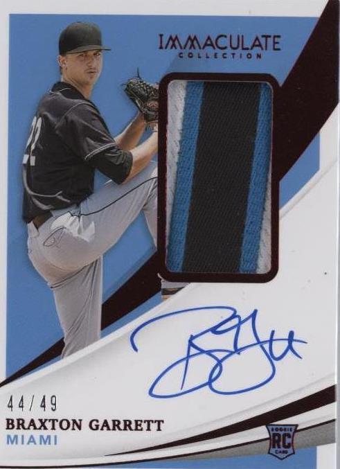 2021 Panini Immaculate Collection - Rookie Patch Autographs Braxton ...