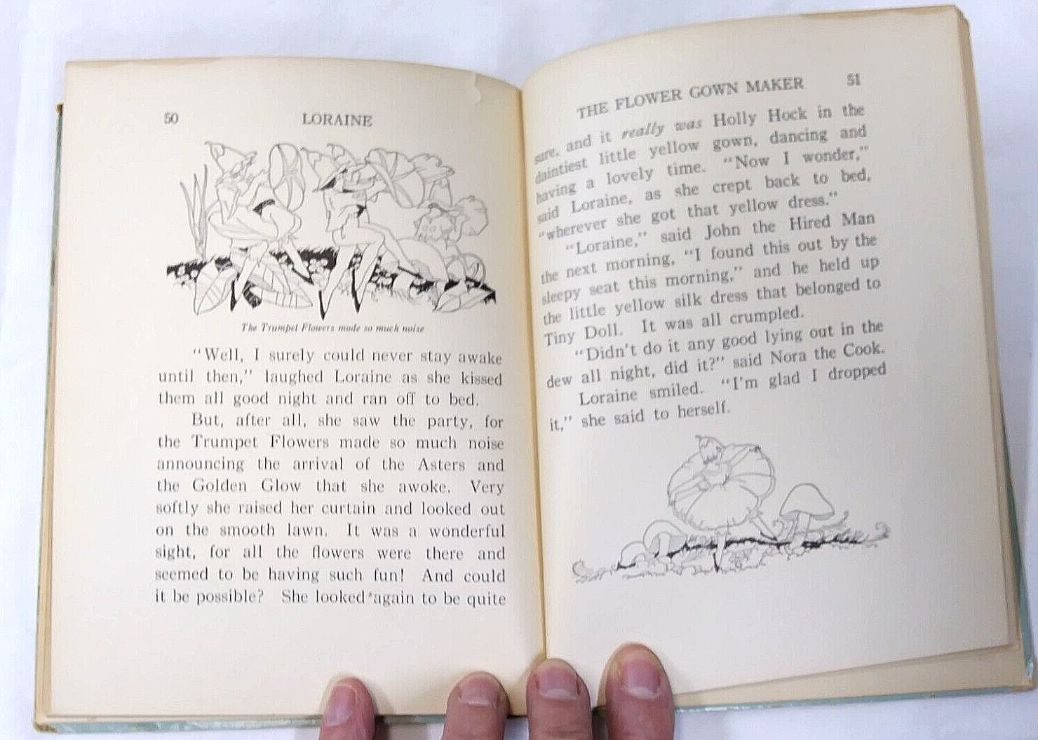 Vintage ELIZABETH GORDON ~ 1930 Edition Loraine and the Little People ...