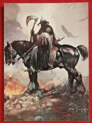 FRANK FRAZETTA - Card #53 - THE DEATH DEALER - Comic Images 1991 | eBay
