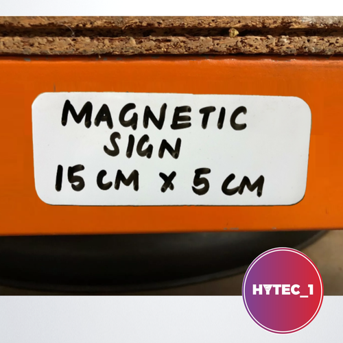 MAGNETIC PALLET RACKING WHITEBOARD LABELS PACK OF 100 (15CM x 5CM) FREE ...