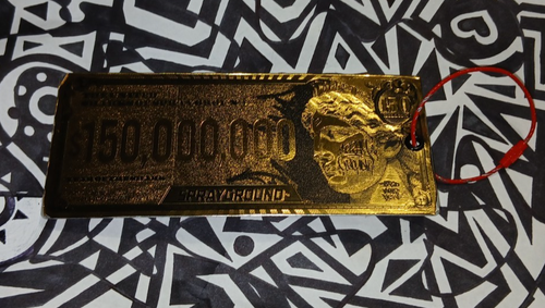 Sprayground Golden Ticket Limited Edition Backpack Gold Tag Accessory ...