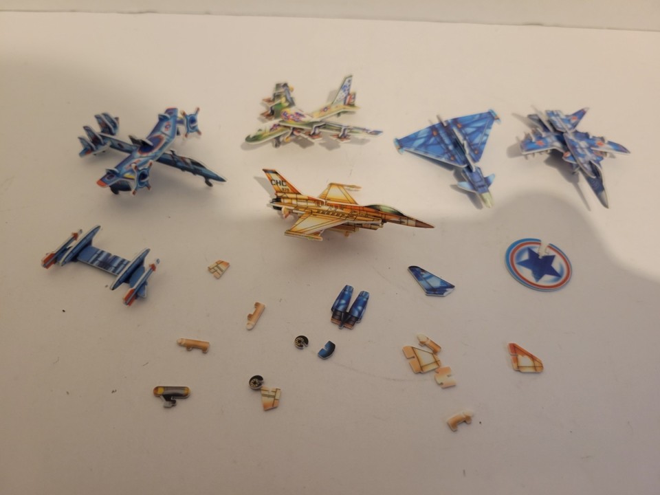Vintage Five Piece Lot Mini Jets Plastic Models | eBay