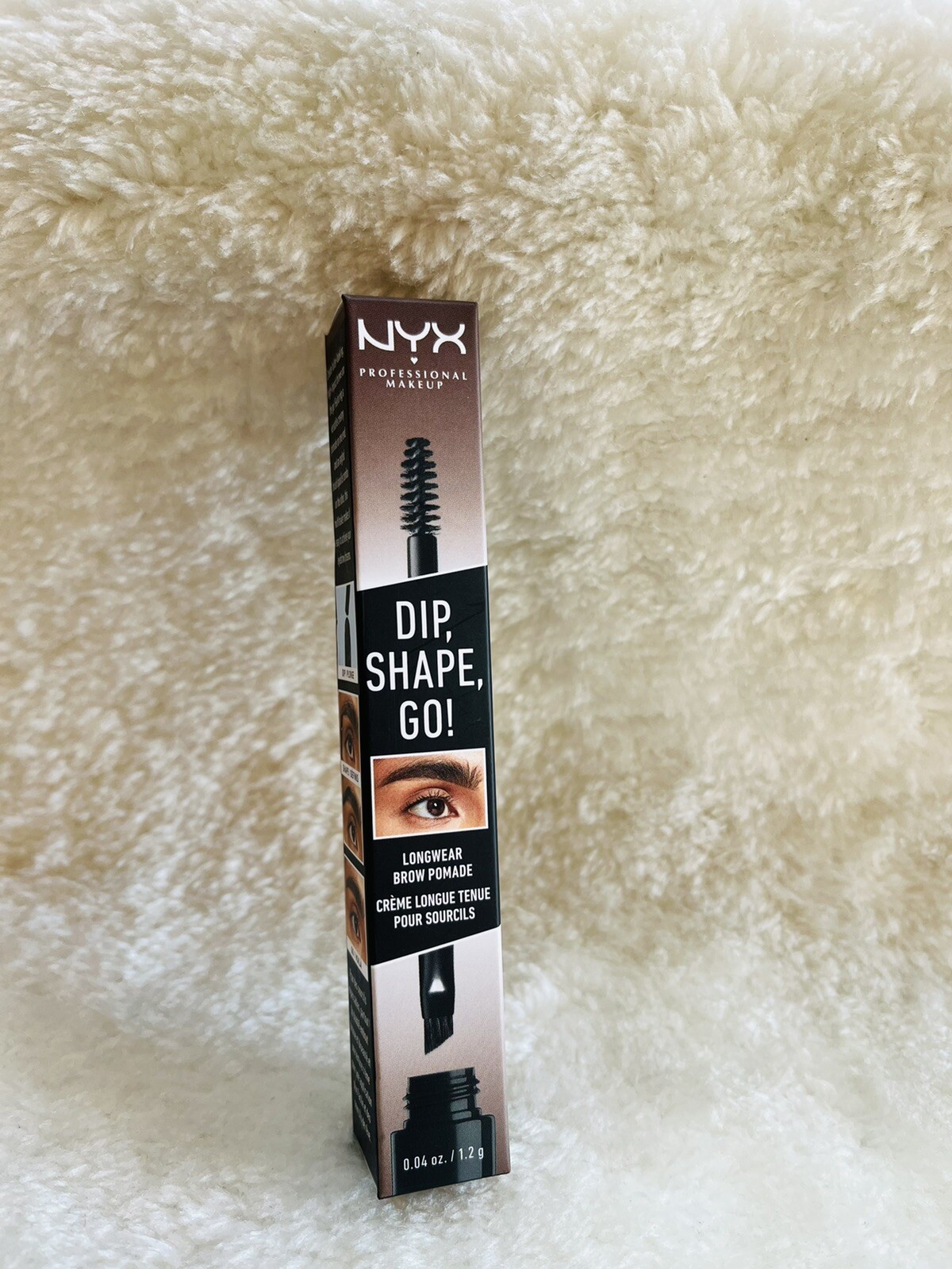 NYX Professional Makeup Dip, Shape, Go! Longwear Brow Pomade - Auburn ...