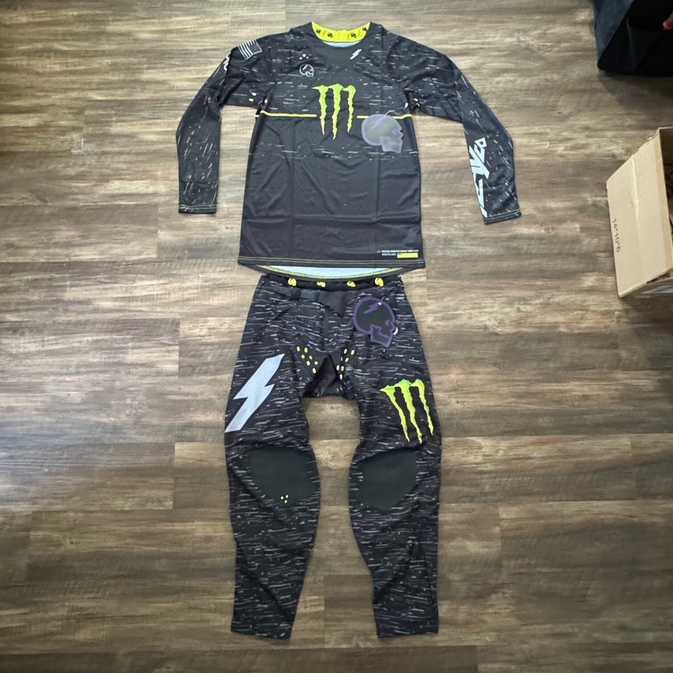 SLAYCO 96ER X MONSTER ENERGY MOTOCROSS AXELL HODGES JERSEY & PANTS ...