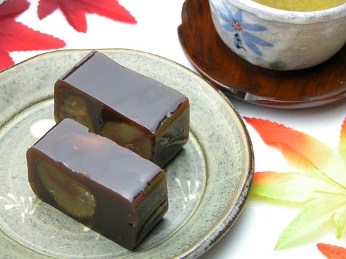 Wagashi Murayama Homemade Chestnut Yokan Marron Glace 490g Japanese ...