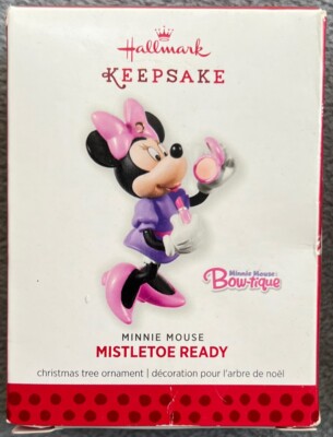 HALLMARK DISNEY KEEPSAKE - MINNIE MOUSE - MISTLETOE READY 2013 | eBay