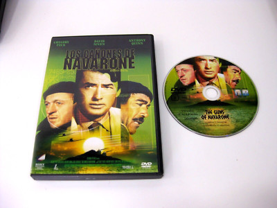 The Cannons Of Navarone DVD Gregory Peck David Niven Anthony Quinn | eBay