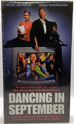 Dancing in September VHS 2001 Isiah Washington **SEALED PROMO SCREENER ...