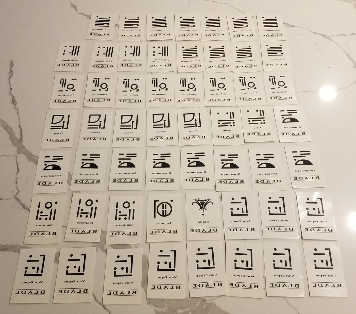 Blade Vampire Tattoo