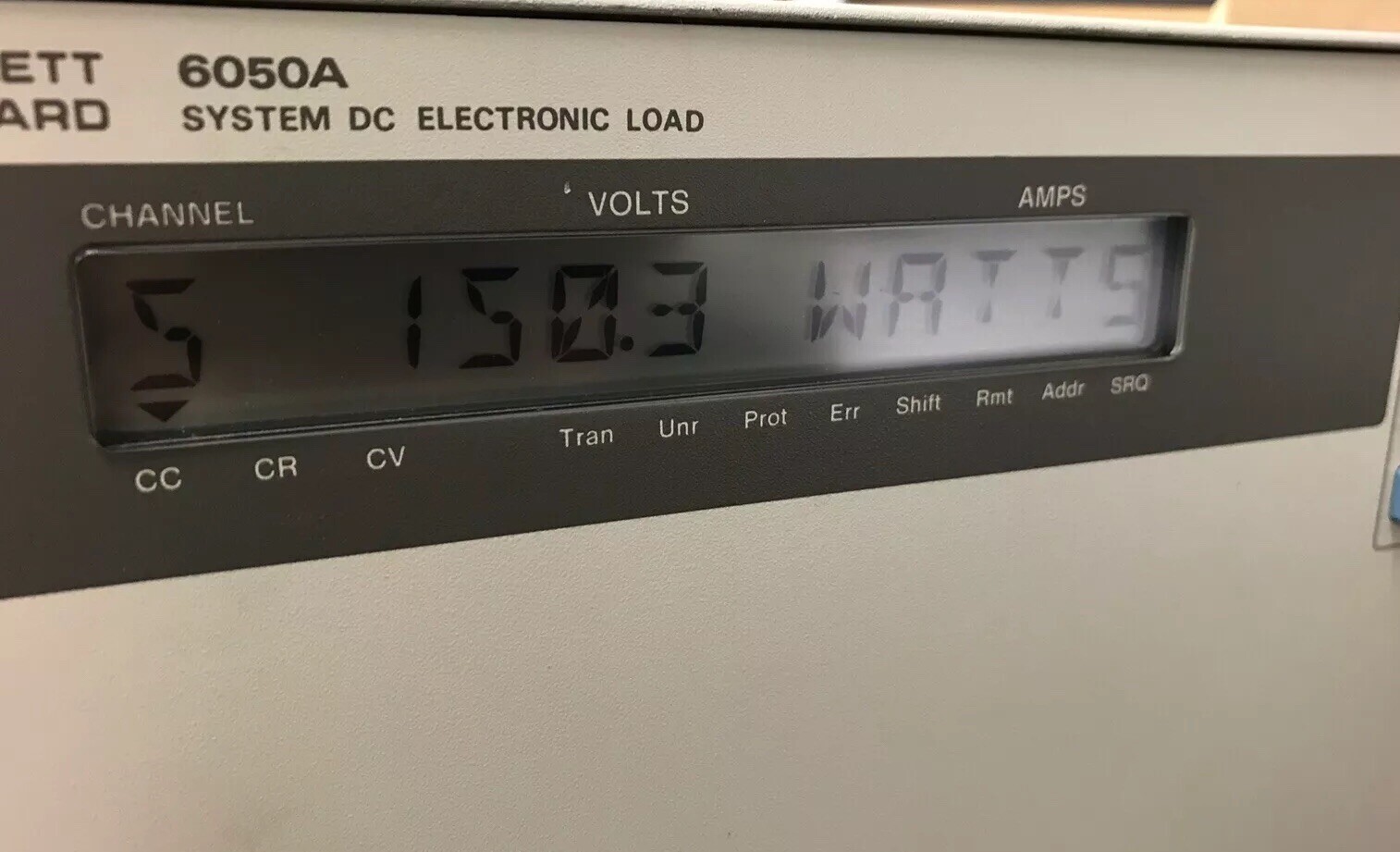 HP / Agilent 60501A 60V 30A 150w DC Load Module- Suits 6050A & 6051A ...