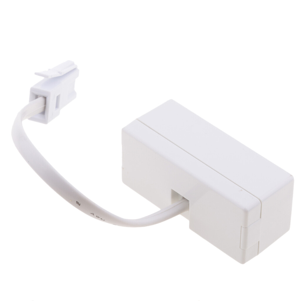 BT Double Telephone Socket 2 Way Adapter Splitter Female to Male, UK ...