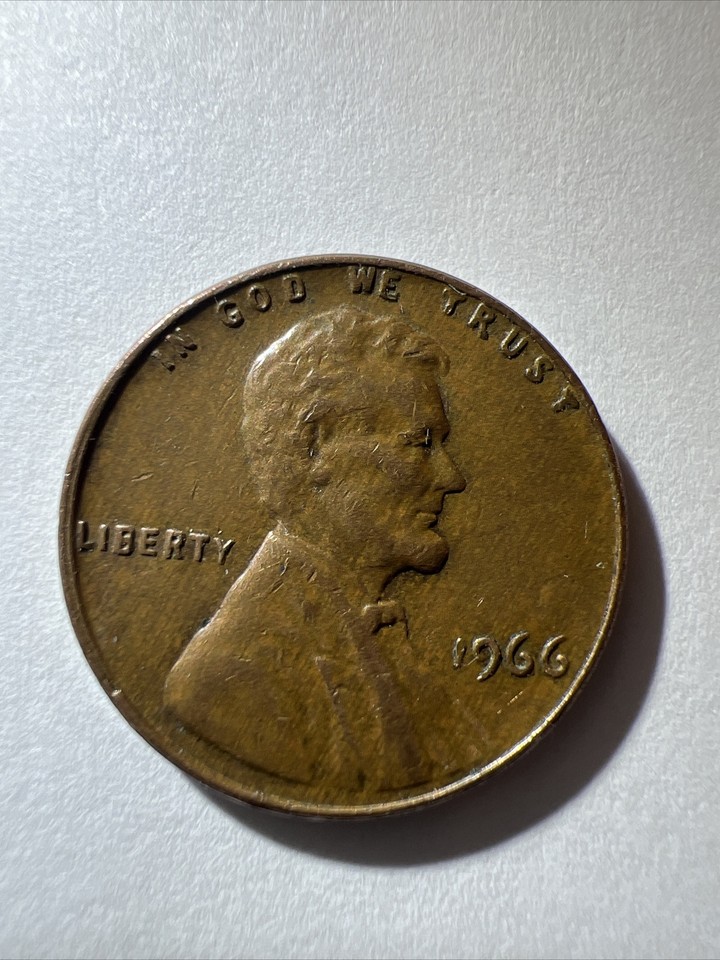 1966 Penny No Mint Mark - Lincoln Memorial Cent - DD, Errors | eBay