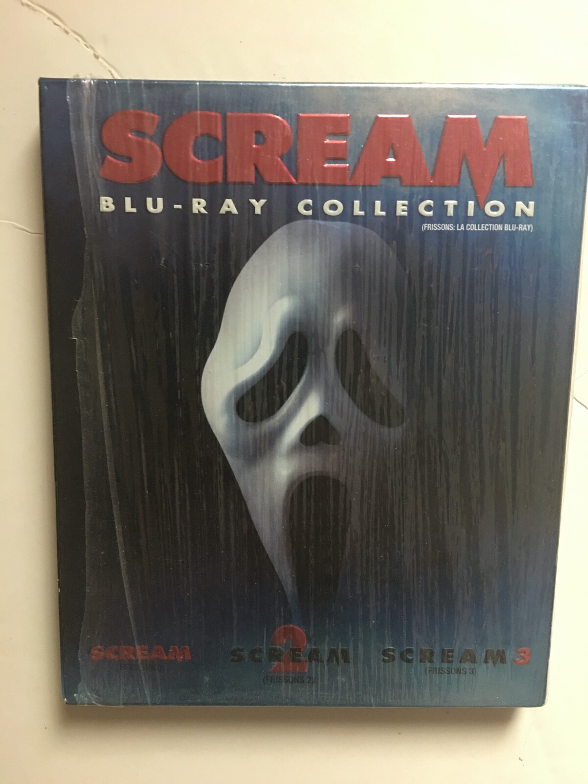 Scream Collection 1-3 (Blu-ray, 2010) Digipack Canadian Import OOP ...