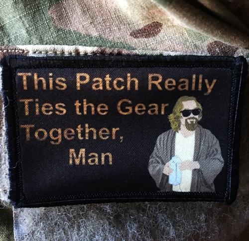 Shawshank Warden Sign Morale Patch Military Tactical Army Badge Flag ...