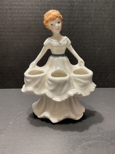 Ceramic GIRL LIP STICK HOLDER 3 SLOTS Free Shipping. See Description ...