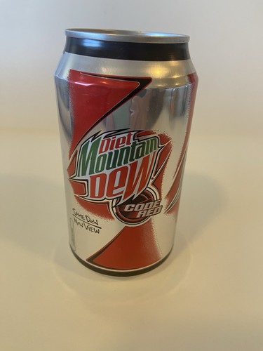 12oz Diet Mtn Dew ( Code Red ) Empty Bottom Opened | eBay