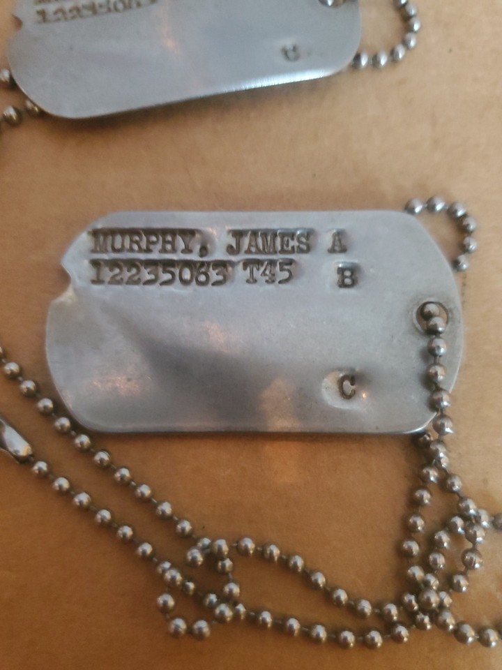 Vintage Original WW II US Army GI Dog Tags | eBay