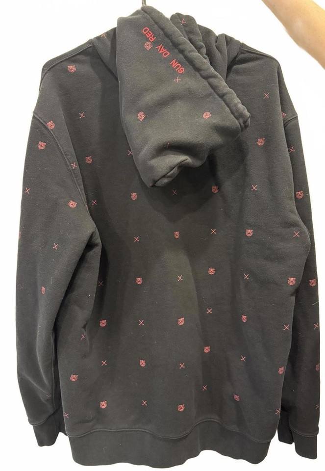 Tiger Woods Sunday Red Hoodie Red and Black *Out Of Stock* | eBay