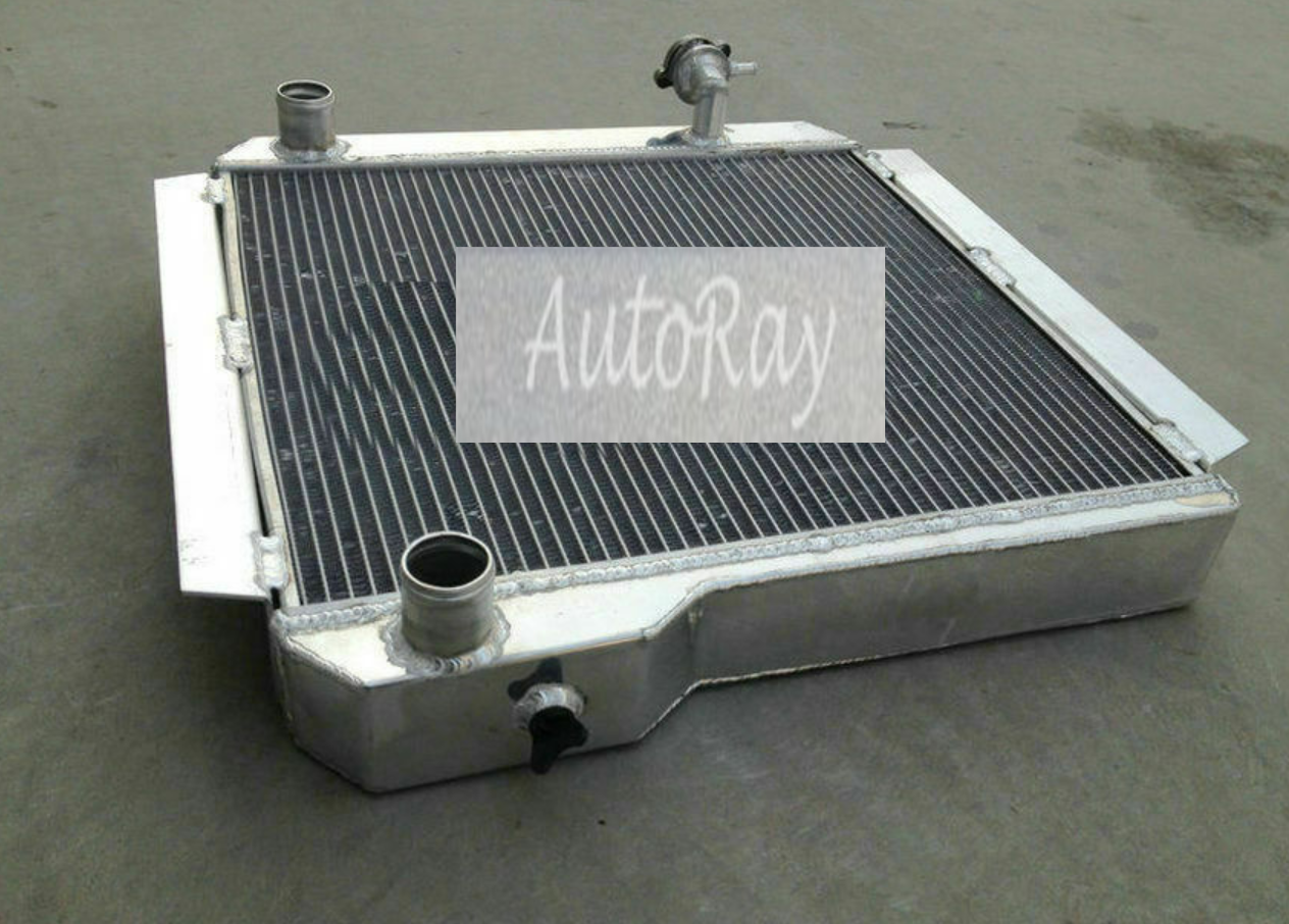 Aluminum Radiator For LAND CRUISER BJ42 BJ43 BJ44 BJ45 BJ46 3B 3.4L ...