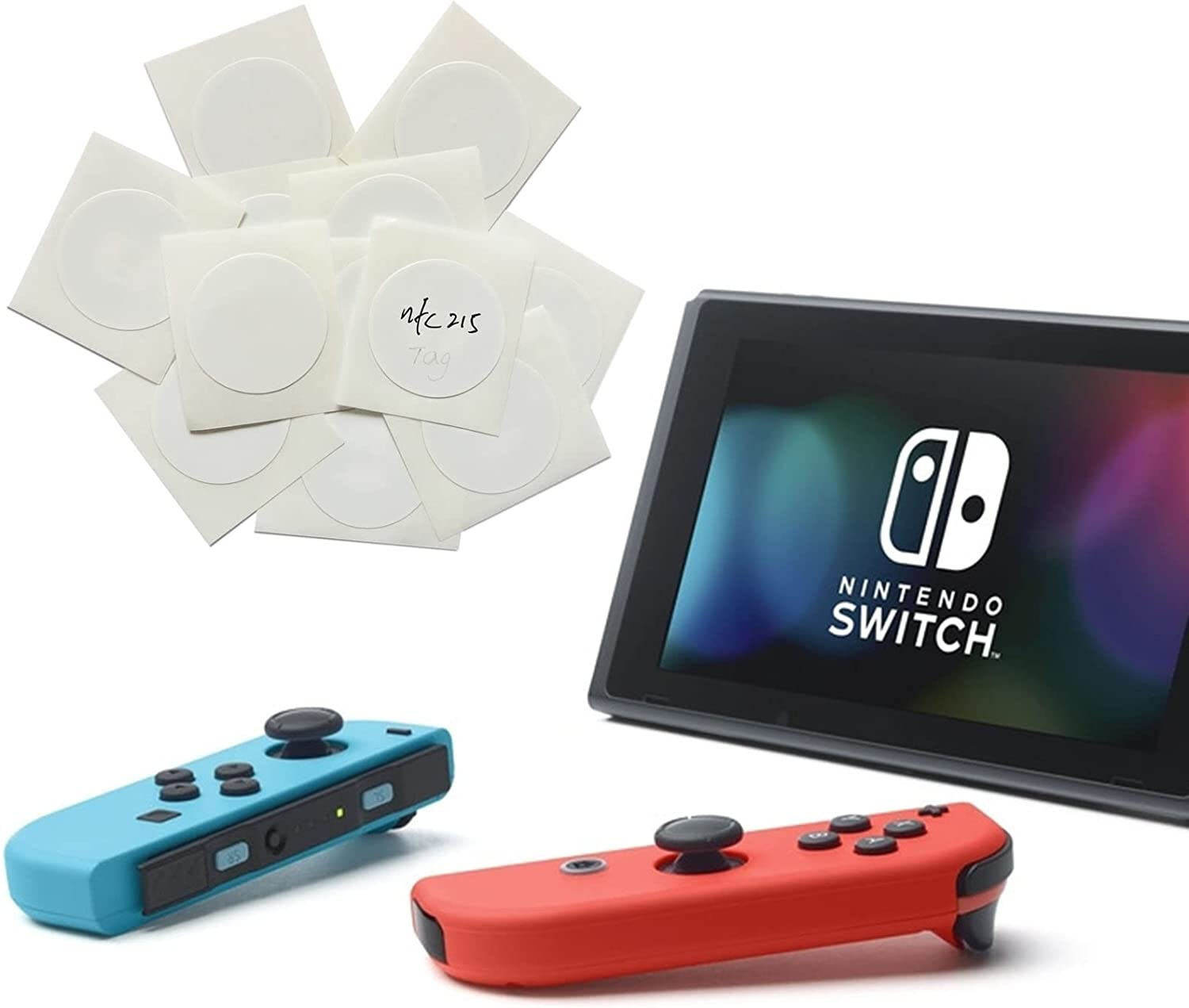 lot NTAG215 Blank NFC Card RFID Round Tags PVC Waterpoof TagMo Amiibo Android US | eBay