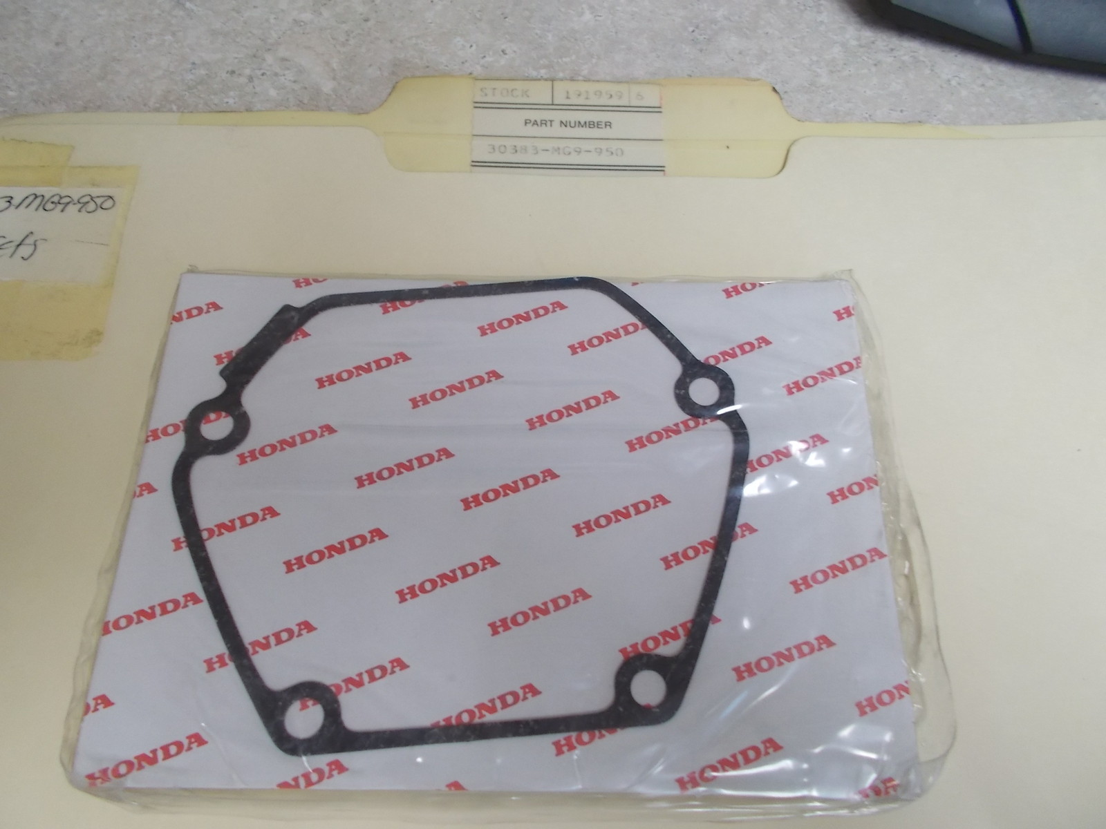 NOS OEM Honda Pulse Generator Cover Gasket 1985-86 GL1200 Goldwing ...