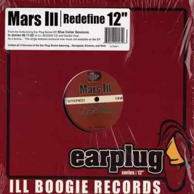 Mars Ill Redefine / Shuck & Jive Vinyl Single 12inch Ill Boogie Records ...