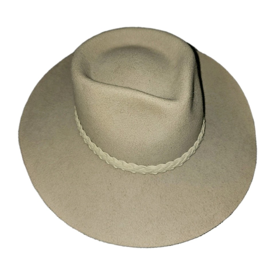 AUSTRALIAN OUTBACK COLLECTION Jackeroo Fur Felt Hat Size 7 Made ...