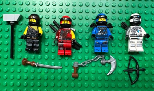 LEGO Jay Kai Zane Cole Minifigure Armor Ninjago Hunted njo459 70655 | eBay