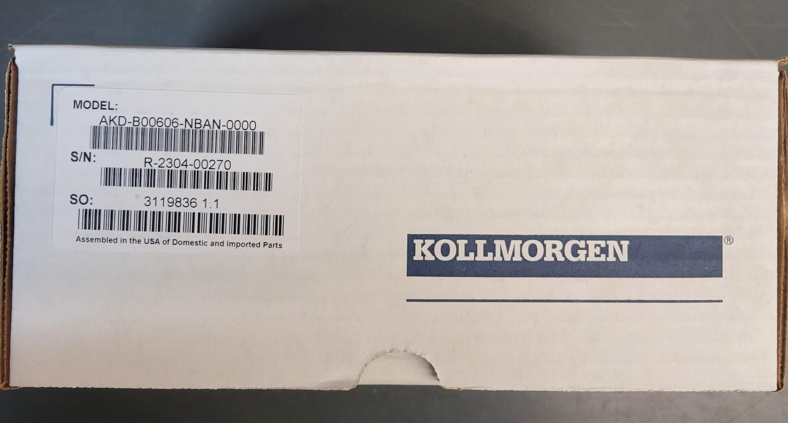 Kollmorgen AKD-B00606-NBAN-0000 Servo Drive New in Box | eBay